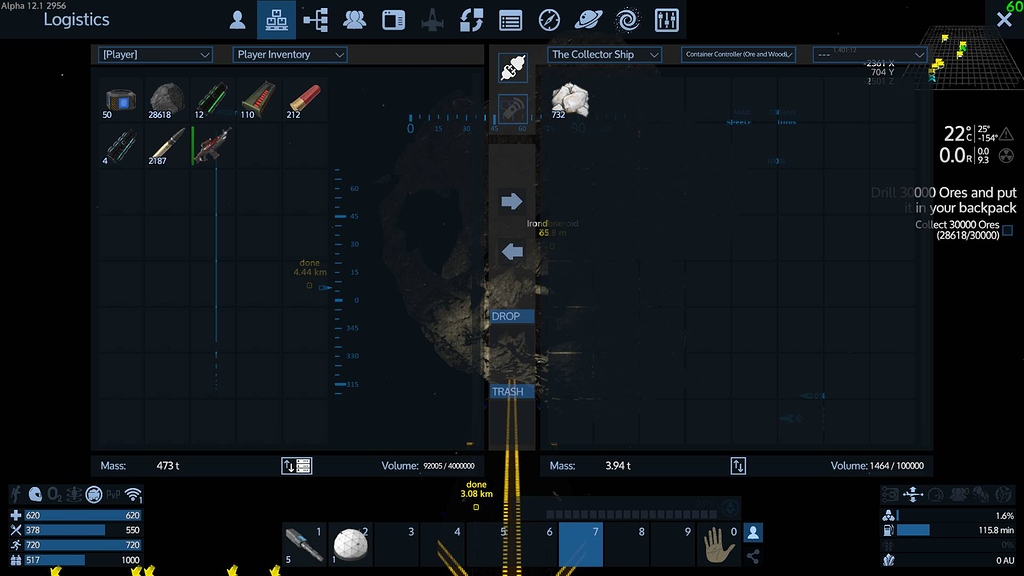 Mission the collector : Iron - 🆘 Get Help - Forum HWS | Empyrion ...